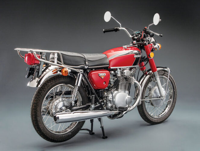Honda CB350 K4: The Rack Takes Me Back - Motorcycle Classics